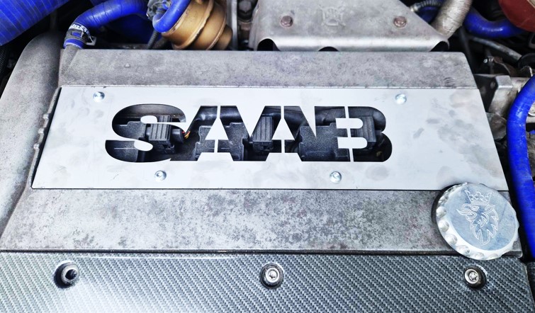 A-Zperformance | SAAB Polished Ignition Coil Cover SAAB 9-3 1.8 2.0 ...